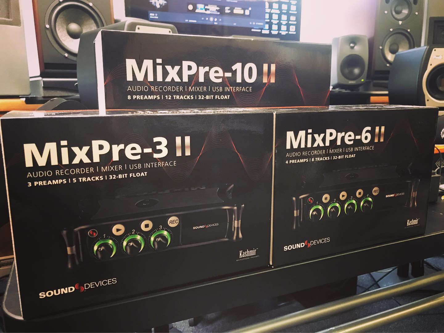 Sound Devices MixPre II demo units have arrived! - Parsons Audio