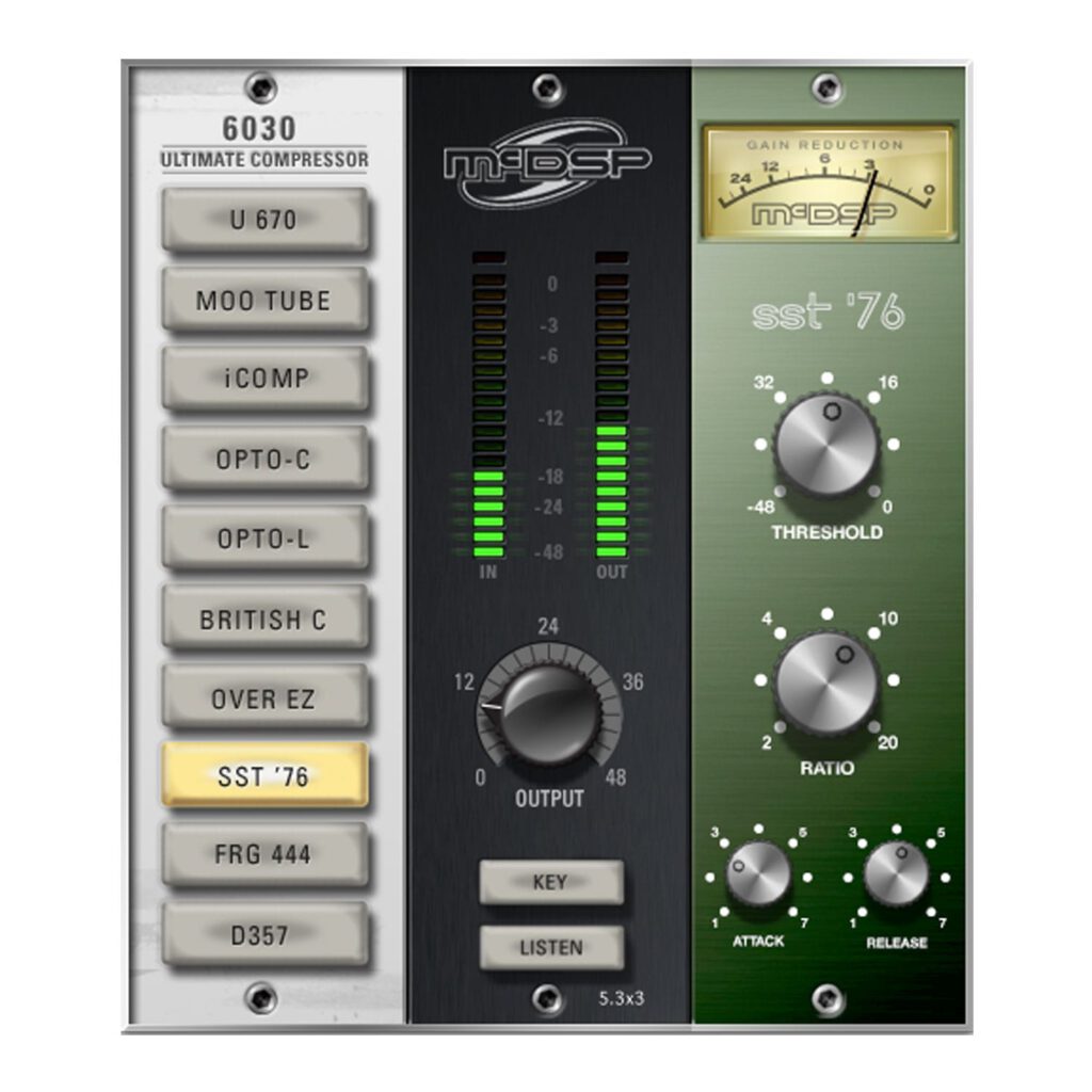 MCDSP 6030 Ultimate Compressor HD - Parsons Audio