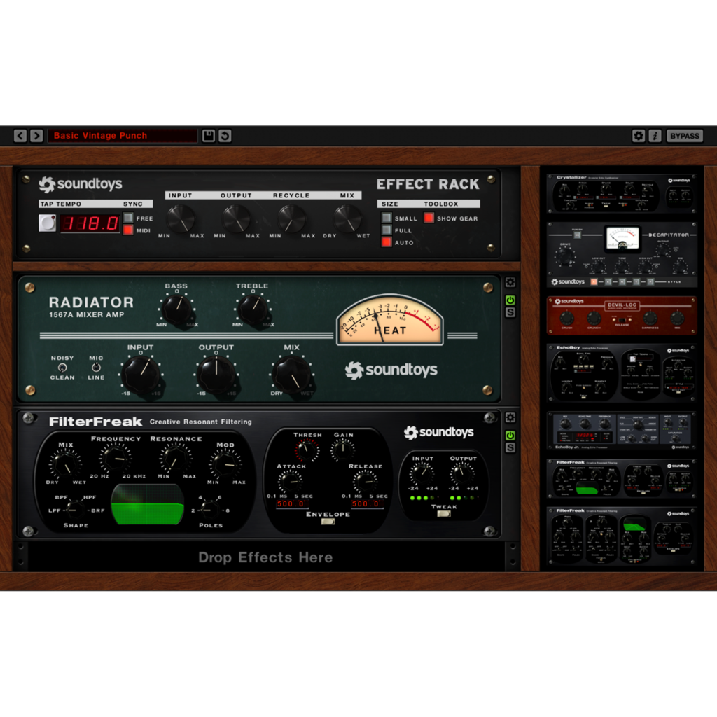 Soundtoys Effect Rack - Parsons Audio