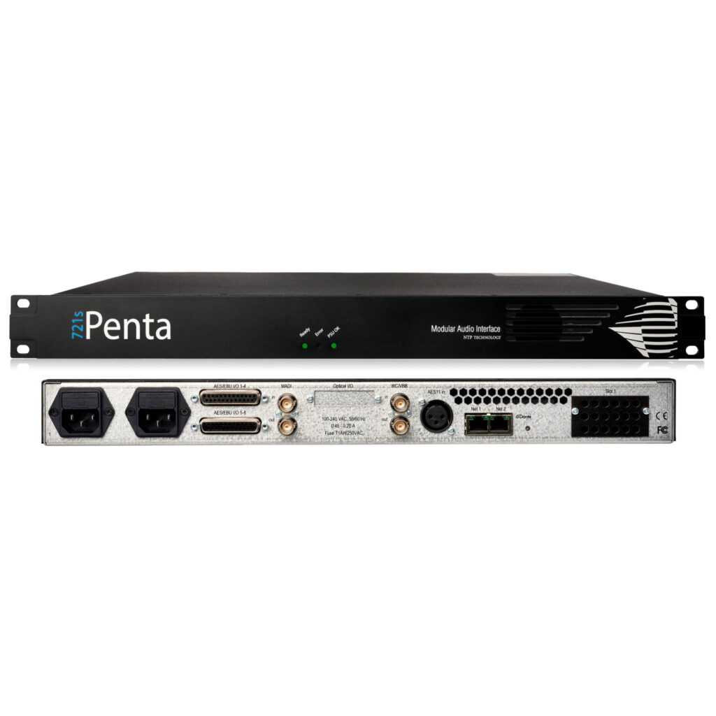 NTP Technology PENTA-721s MADI, AES & Dante Router - Parsons Audio