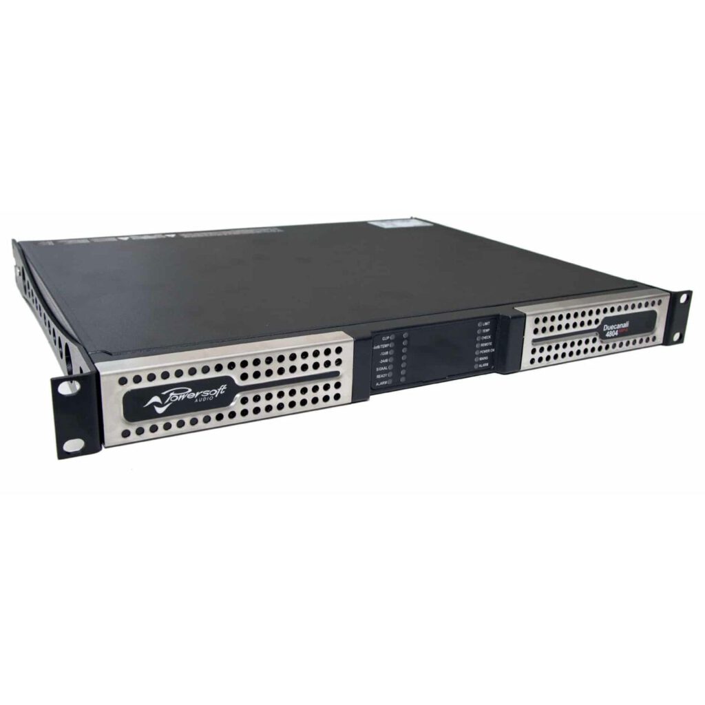 Powersoft Amplifiers Duecanali 4804 DSP+D - Parsons Audio