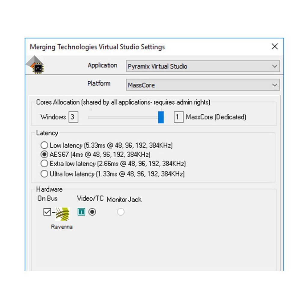 Merging Technologies Pyramix Masscore Pro - Parsons Audio