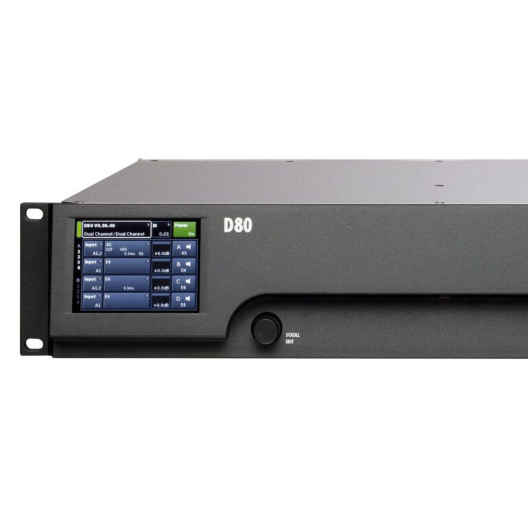 d&b audiotechnik D80 4-Channel Amplifier - Parsons Audio